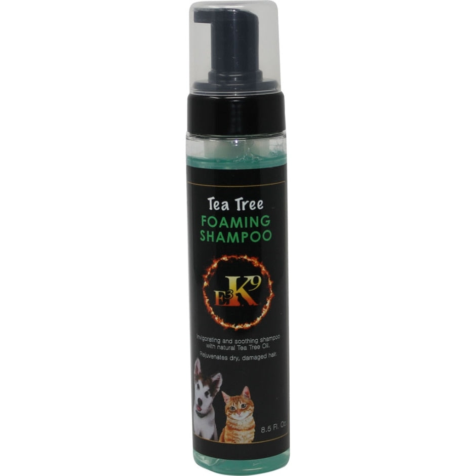 E3 K9 TEA TREE FOAMING SHAMPOO - Littleton, MA - Great Road Farm & Garden